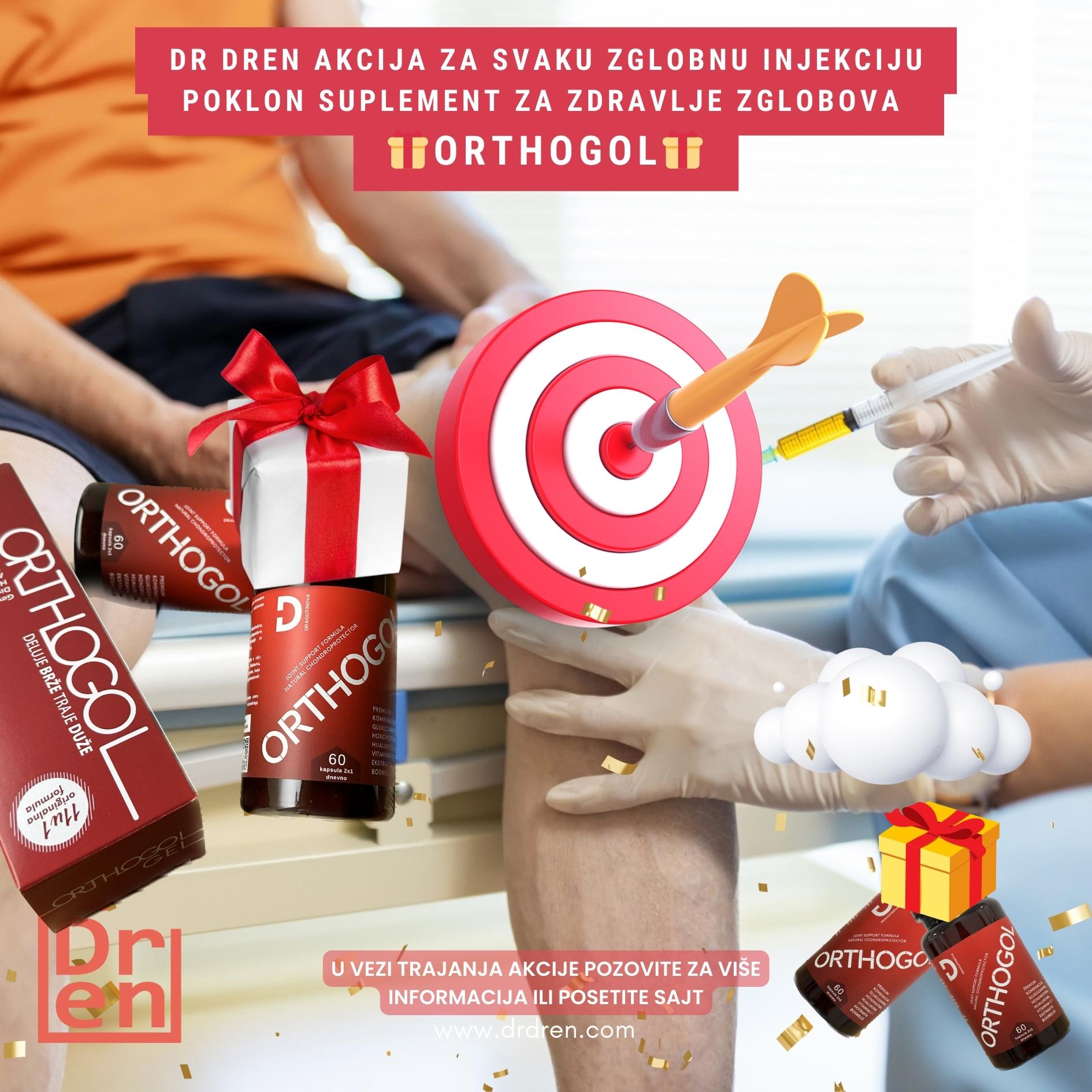 Akcija orthogol kapsule hijaluron prp injekcije hijaluronske injekcije ...